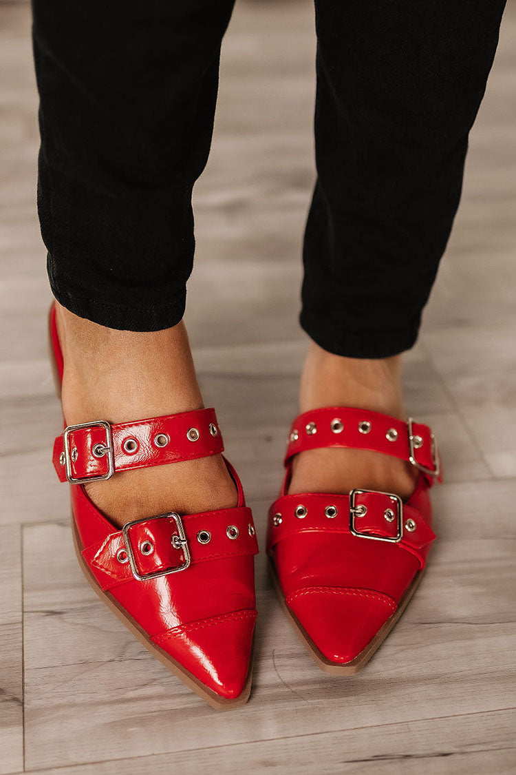 Ursula Flats - Red – Mindy Mae's Market
