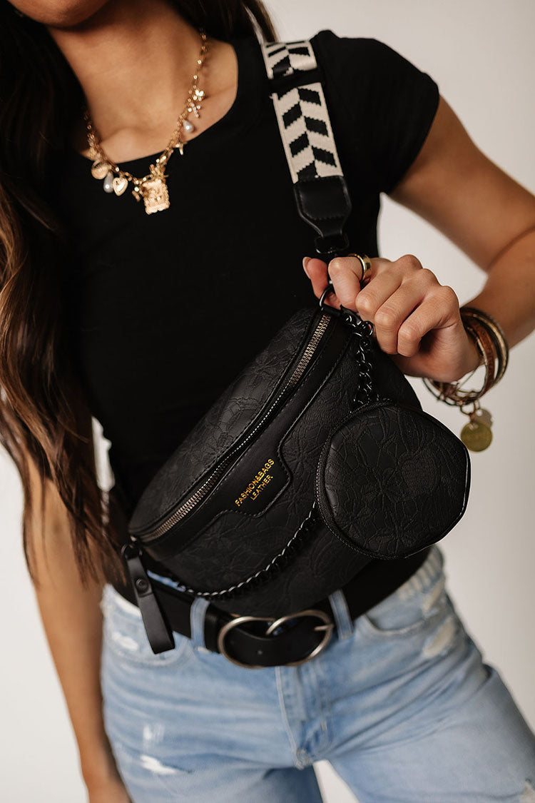 Emma Crossbody Bag - Black - Mindy Mae's Market