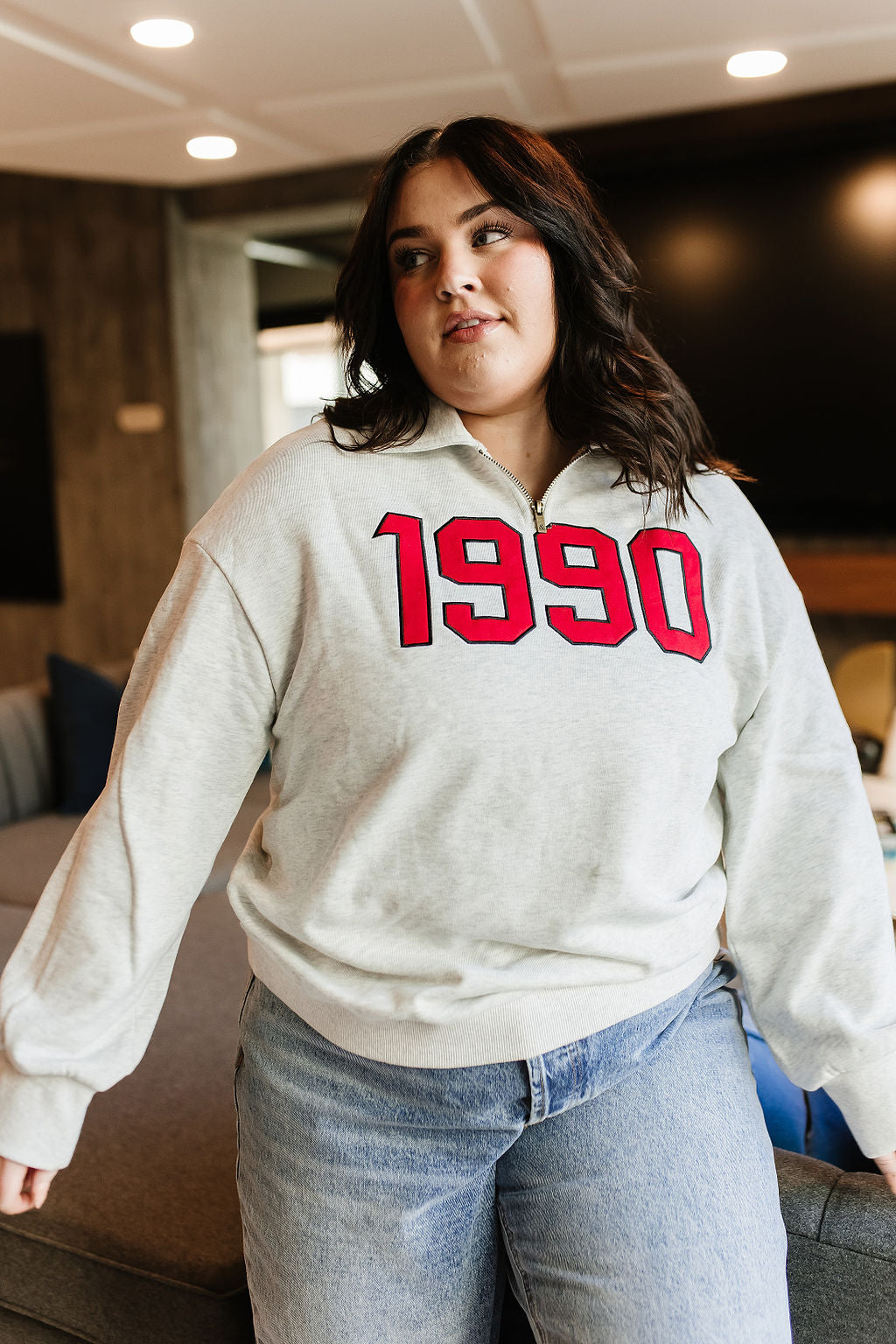 University Zip Pullover 1990 – Mindy Mae's Market